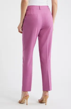 TAHARI ASL Tapered Pants - Rosette