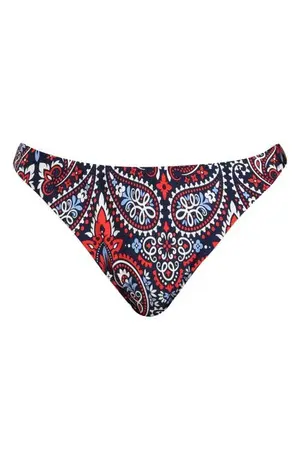 SUNSHINE 79 Americana Paisley French Cut Bikini Bottoms