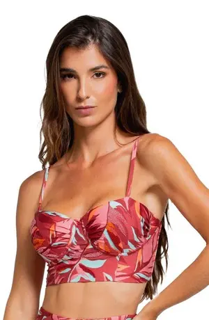 Cosita Linda Underwire Bustier Bikini Top