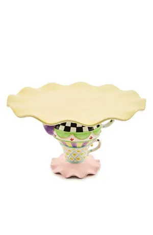 MACKENZIE-CHILDS Wonderland Cake Stand
