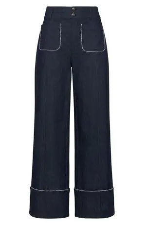 Cinq À Sept Dorot Wide Leg Jeans