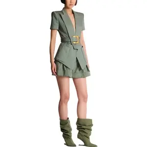 Balmain Belted Blazers For Women