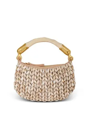 Balmain Ebene Mini Bag - Beige
