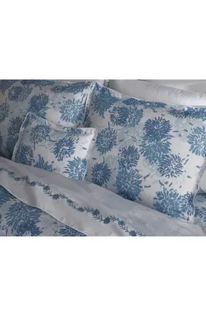 MATOUK Chrysanthemum Pillow Sham - Blue