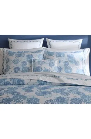 MATOUK Chrysanthemum Pillow Sham - Blue