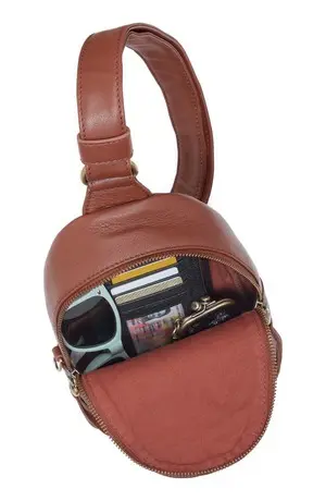 Hobo Fern Leather Sling Bag