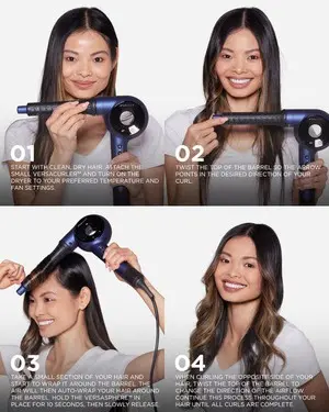 LUXURY BRANDS LLC The Versasphere Pro Air 6-in-1 Multi-styler