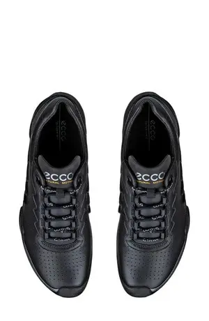 Ecco Aex Sneaker - Buffed Silver/black
