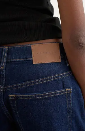 Topshop Editor Mid-rise Denim Shorts
