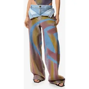 Desigual Zip Up Jeans For Women