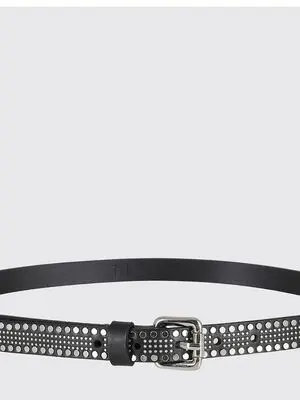 TELA Leather Belt With Studs