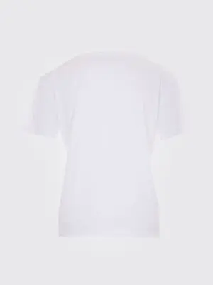 TWINSET Embroidered Cherry Cotton T-shirt