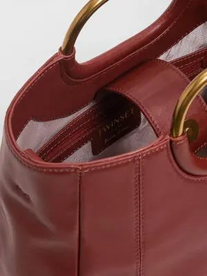 TWINSET Leather Bag - Brown