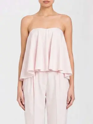 TWINSET Wool Blend Off-the-shoulder Top - Sand