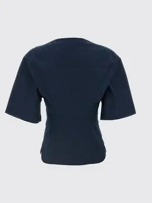Jacquemus Moisson Cotton Poplin Shirt - Blue