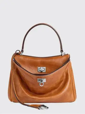 Balenciaga Rodeo Leather Handbag - Brown