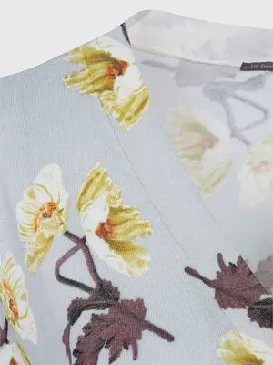IN BED WITH YOU Floral Cotton Blend Cardigan