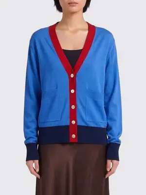 IN BED WITH YOU Cotton Blend Cardigan - Blue