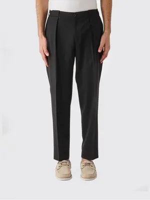 BRIGLIA 1949 Virgin Wool Portobello Trousers - Black