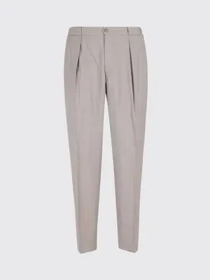 BRIGLIA 1949 Virgin Wool Portobello Trousers - Brown