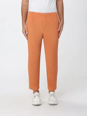 Issey Miyake Homme Plissé Pleated Crepe Trousers