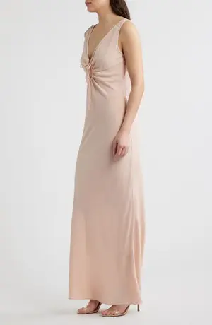Black Halo Reese Low Back Gown