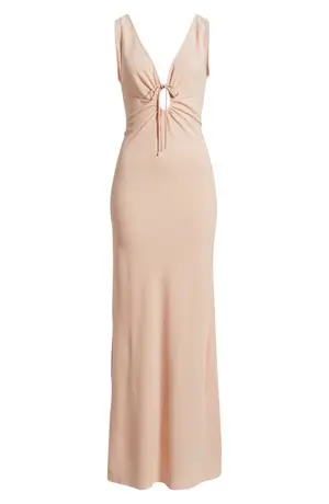 Black Halo Reese Low Back Gown