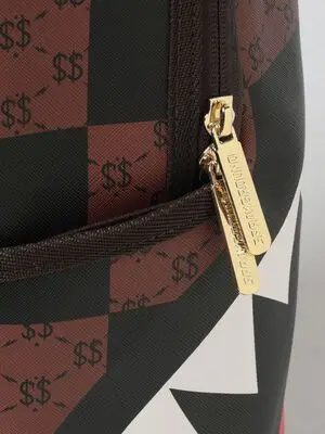 SPRAYGROUND Shark Mouth Checkered Backpack - Multicolor