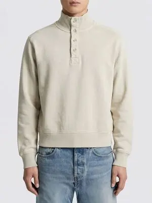 ENTIRE STUDIOS Ribbed High Neck Pullover - White