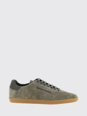 Zegna Suede Lace-up Sneakers - Grey