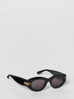 Bottega Veneta Mitre Cat-eye Sunglasses In Acetate With Contrast Logo