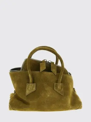 Attico THE ATTICO La Passeggiata Suede Mini Handbag Green