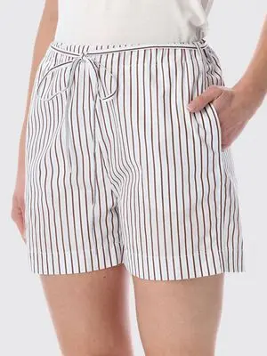 LOU LOU STUDIO Striped Drawstring Shorts