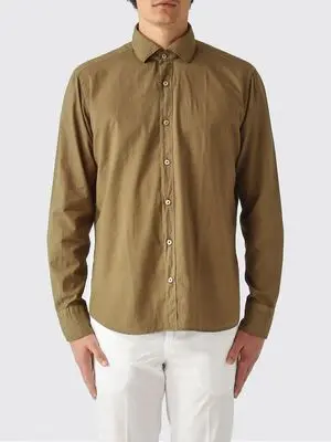 TINTORIA MATTEI 954 Cotton Shirt Kaki