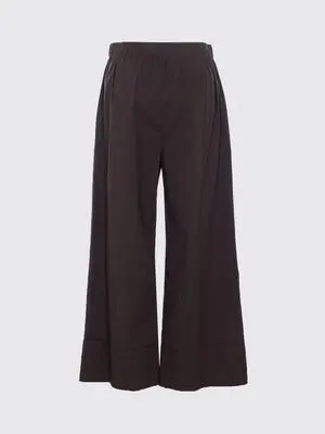 Liu Jo Cotton Palazzo Trousers - Brown