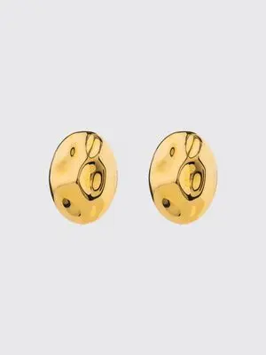 Federica Tosi 18kt -plated Bronze Rock Earrings - Gold