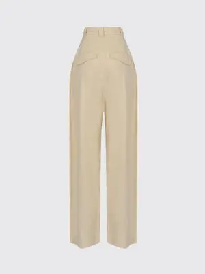 Sportmax Cotton Wide-leg Trousers