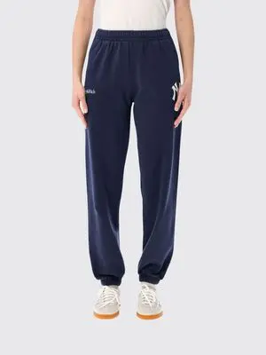 SPORTY & RICH Joggers With Logo Detail - Blue