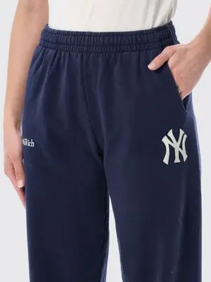 SPORTY & RICH Joggers With Logo Detail - Blue