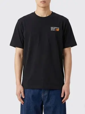 NEW BALANCE Cotton T-shirt With Logo