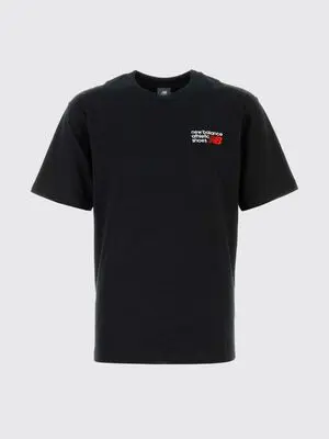 NEW BALANCE Cotton T-shirt With Logo