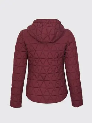 K-WAY Quilted Jacket With Hood - Violet