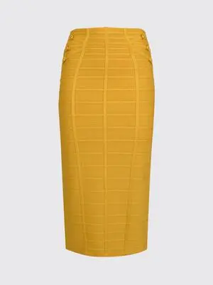 Elisabetta Franchi Midi Stretch Jersey Pencil Skirt