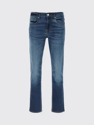 7 For All Mankind Slimmy Tapered Fit Stretch Denim Jeans - Blue