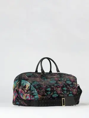 SPRAYGROUND Embroidered Dragons Nylon Duffle Bag