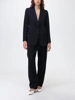 Emporio Armani Viscose Blend Single Breasted Blazer