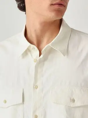 Dsquared2 Linen Shirt - White