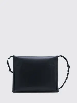 JIL SANDER Tangle Leather Bag - Black