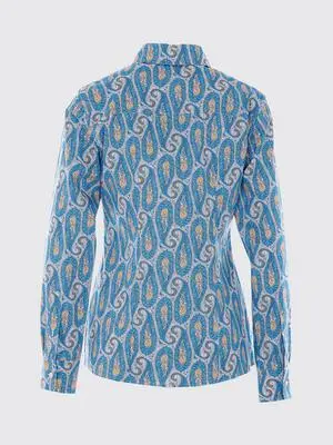 Etro Printed Shirt - Gnawed Blue