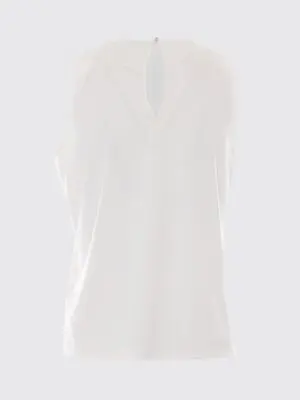 Patrizia Pepe Sleeveless Draped Crêpe Top